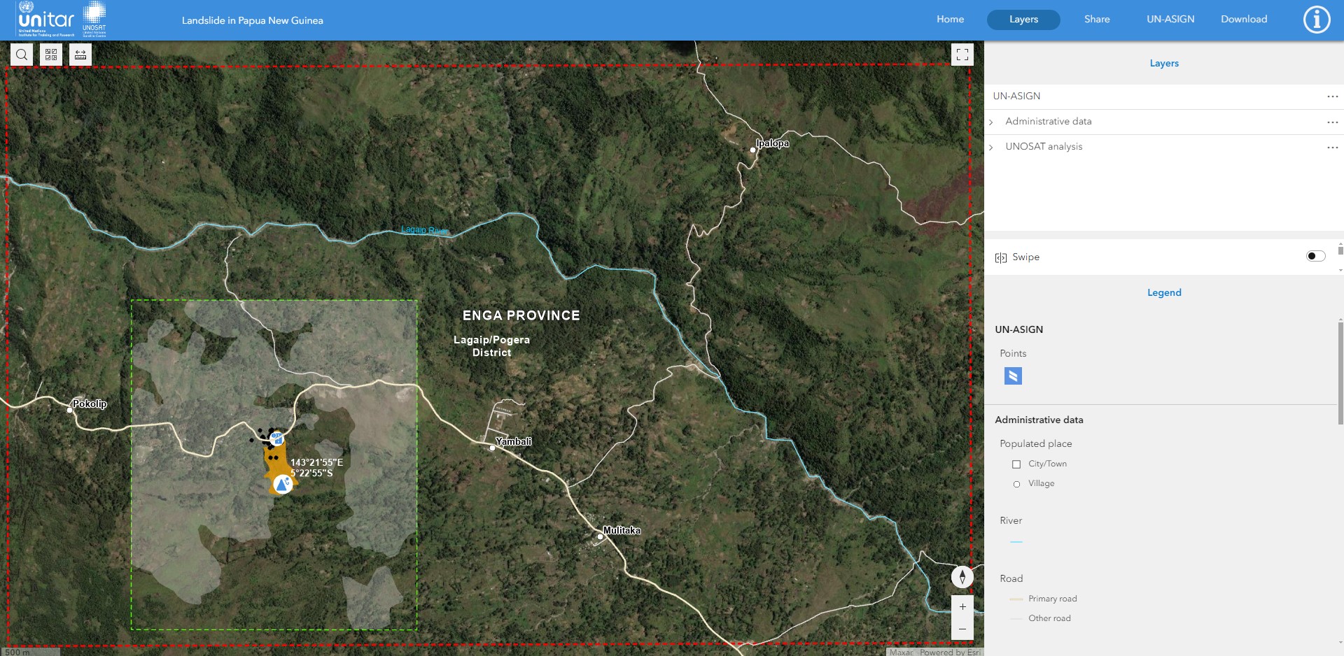 WMap Link - Showcases - Humanitarian Data Exchange